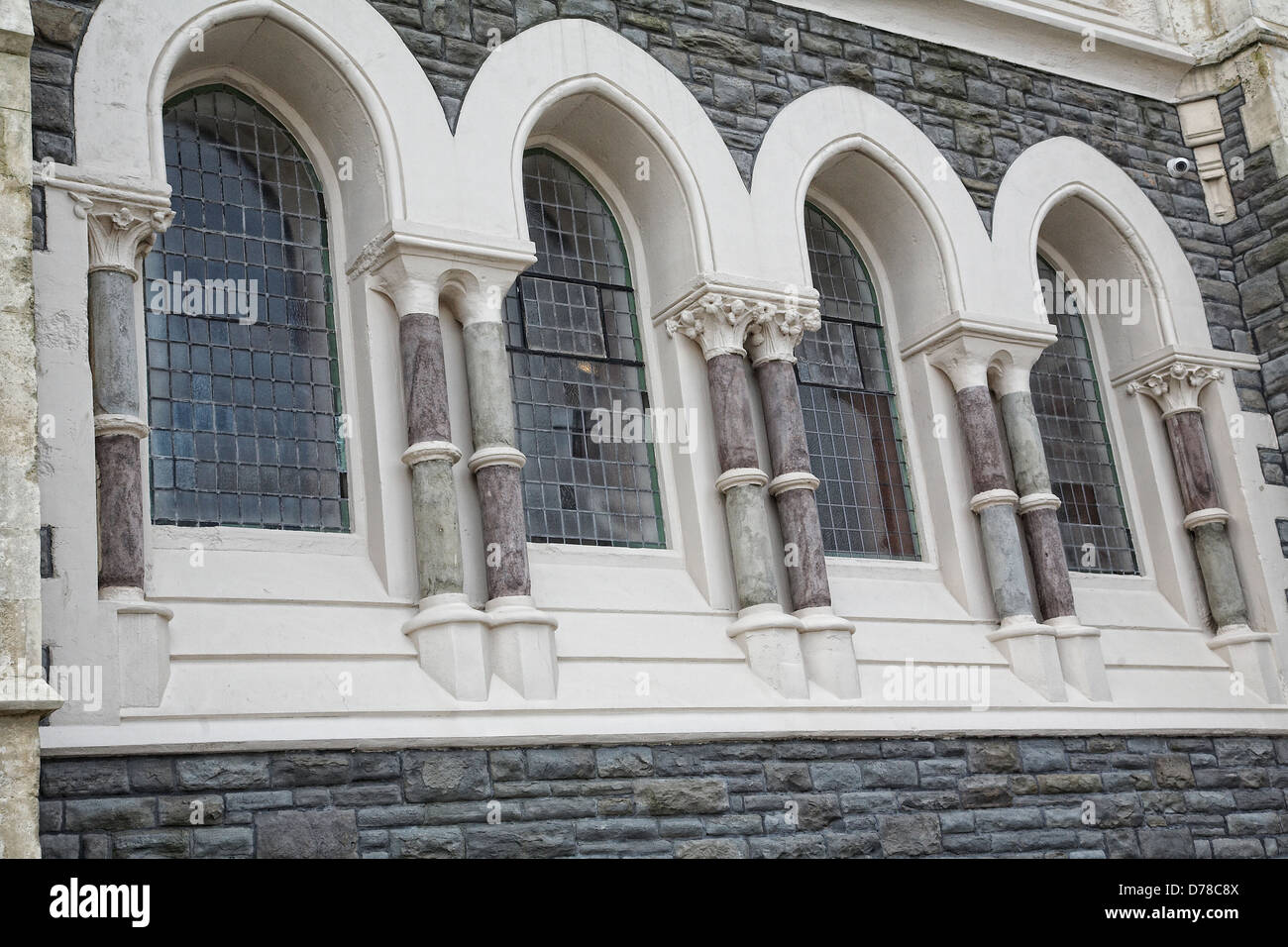 Arched gothic windows hi-res stock photography and images - Alamy