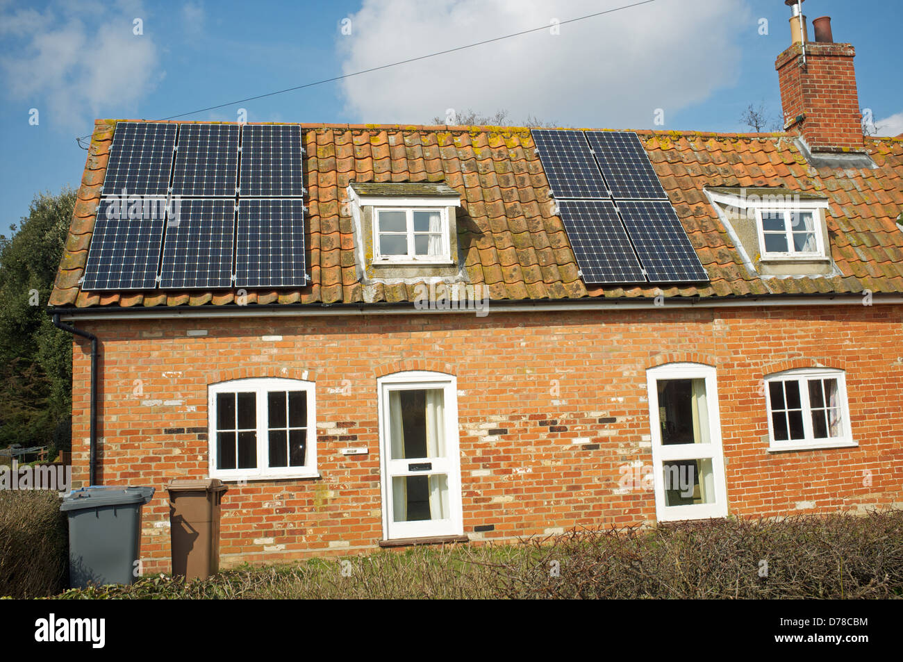 Solar energy array Stock Photo - Alamy