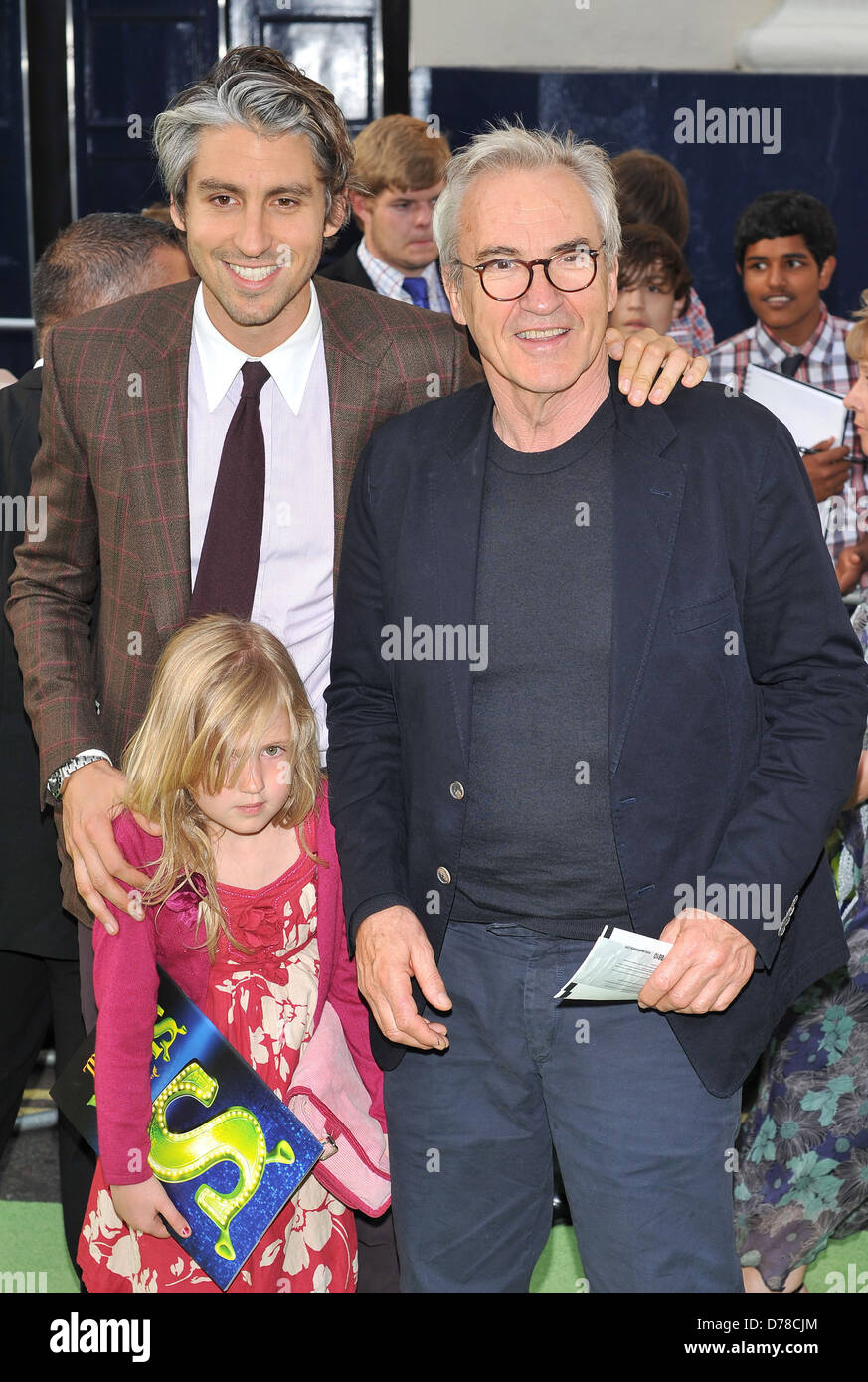 Larry Lamb and George Lamb Shrek The Musical - press night held at ...