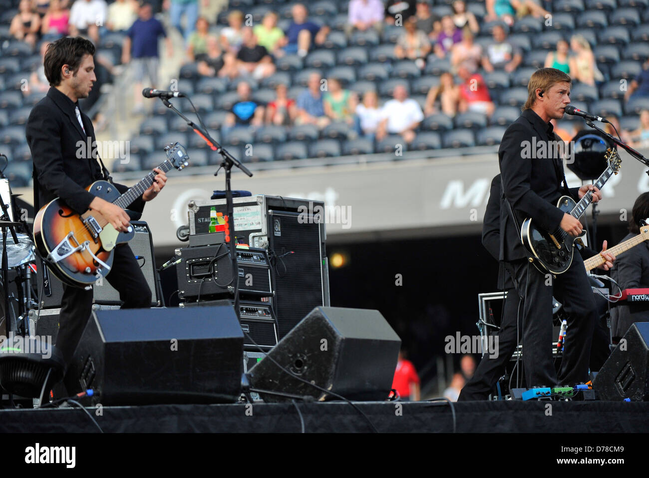 Interpol performs live in concert at Soldier Field in Chicago Chicago ...