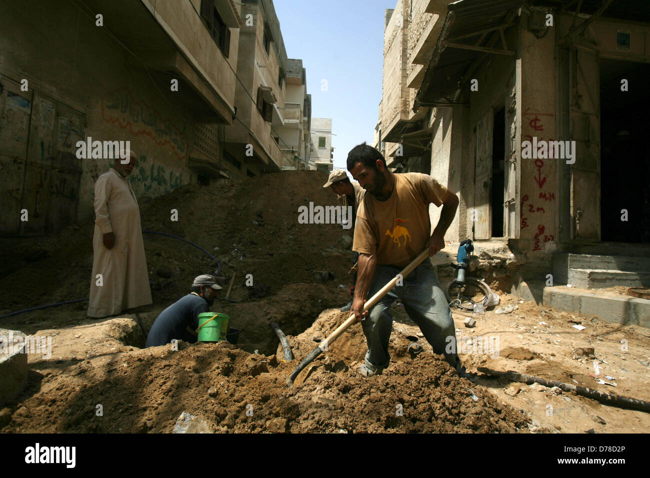 May 1, 2013 - Rafah, Gaza Strip, Palestinian Territory - Palestinian ...