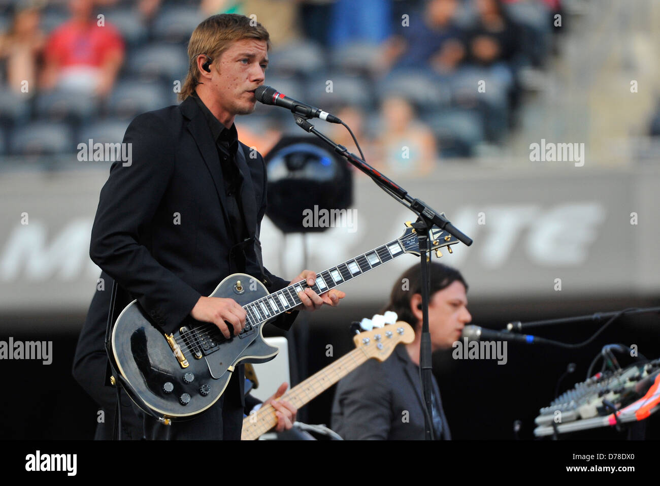 Interpol performs live in concert at Soldier Field in Chicago Chicago ...