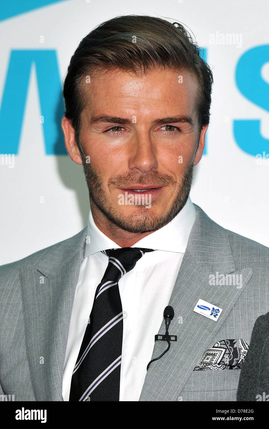 David Beckham Everyone's Olympic Games With Samsung - launch at Canary ...