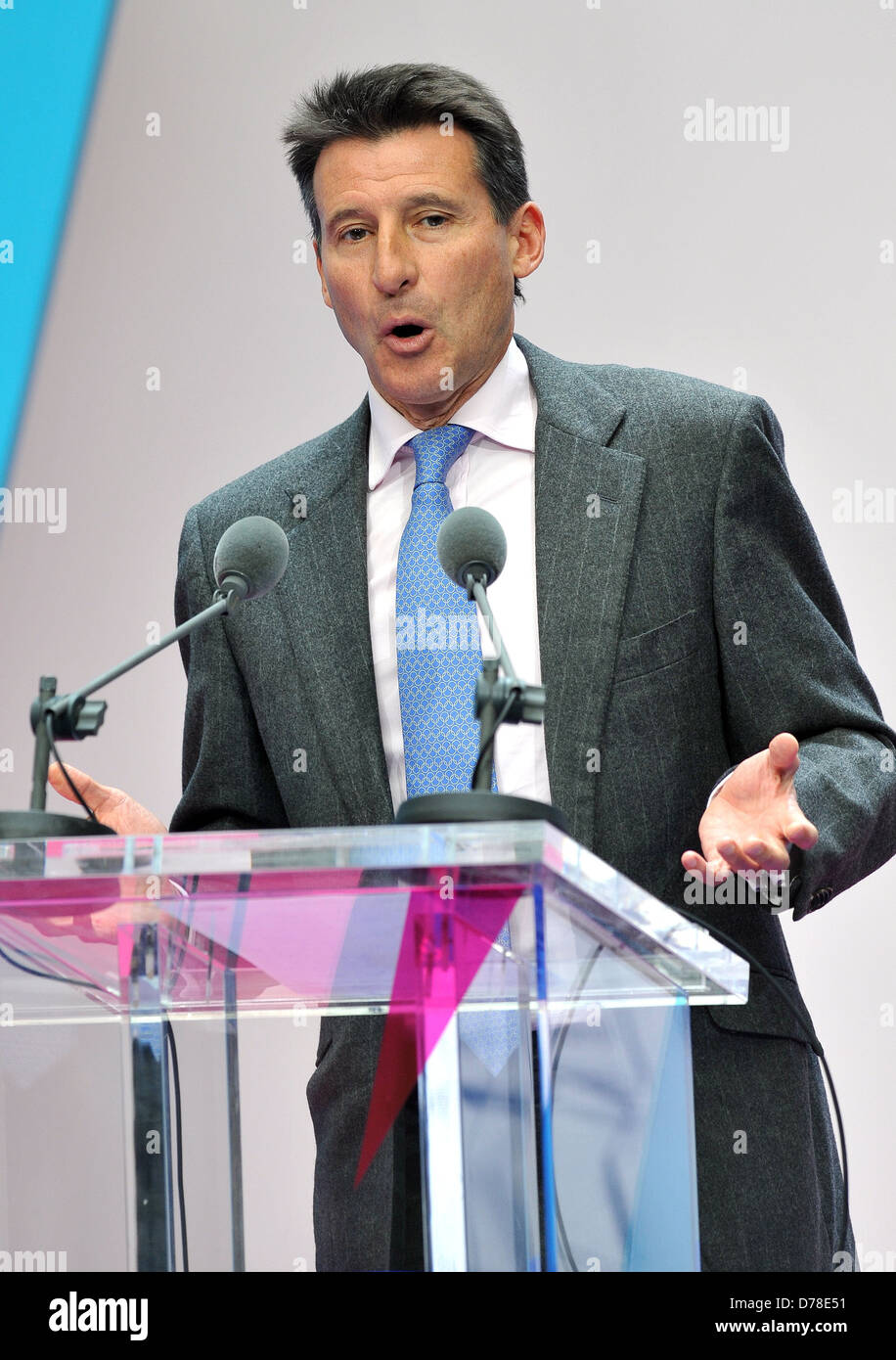 Lord Seb Coe Everyone's Olympic Games With Samsung - launch at Canary ...