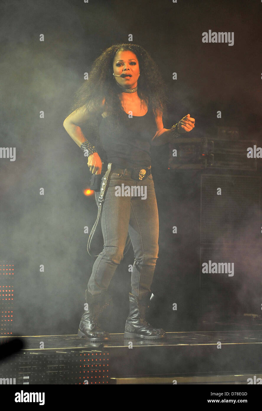 Janet Jackson performs at The Grand Canal Theatre Dublin, Ireland - 05. ...