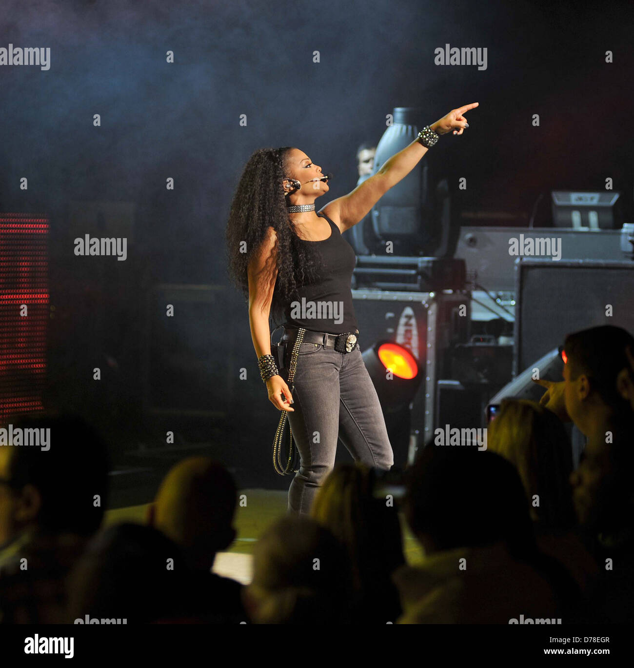 Janet Jackson performs at The Grand Canal Theatre Dublin, Ireland - 05. ...