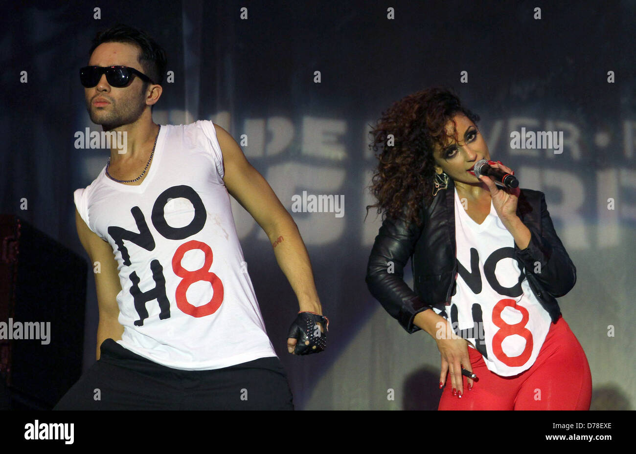 Mya aka Mya Harrison Gay Pride 2011 Day 2, held at the West Hollywood ...