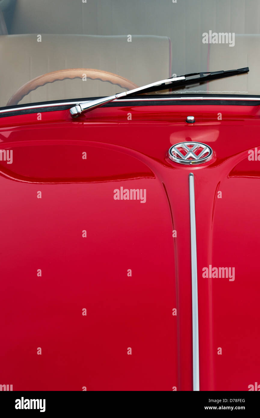 VW Beetle car. Front end Stock Photo - Alamy
