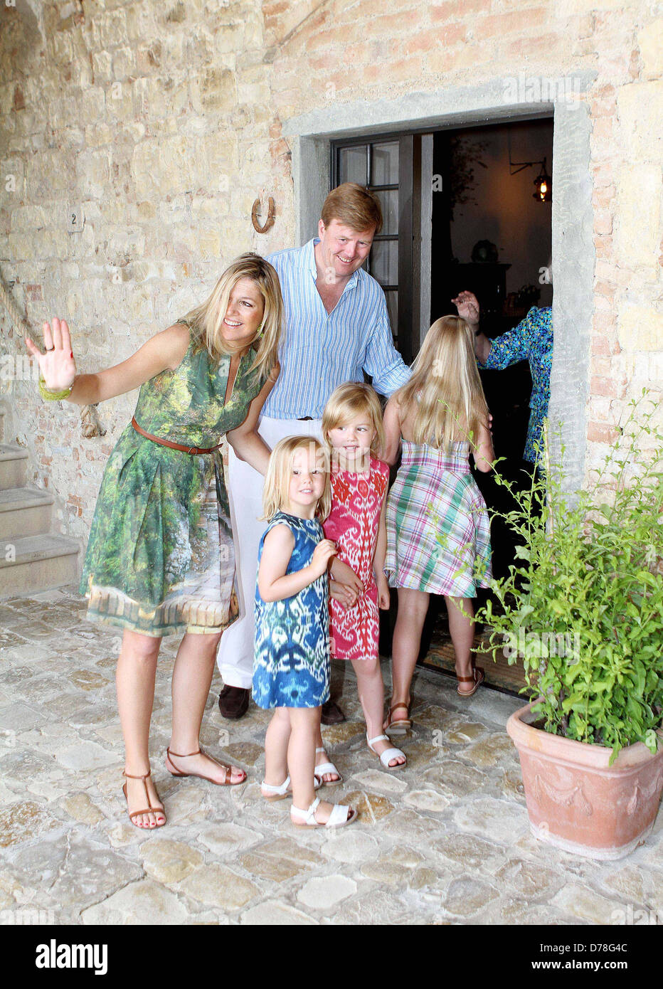 Prince Willem-Alexander, Princess Maxima, Princess Alexia, Princess ...