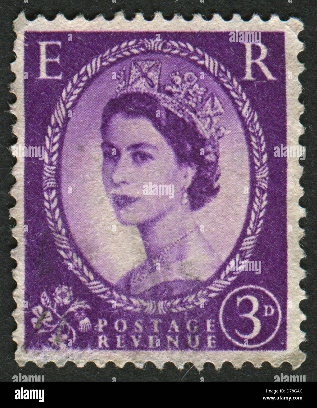 Elizabeth ii stamp 1952 hi-res stock photography and images - Alamy