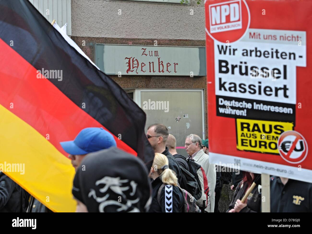 Npd Rally In Berlin High Resolution Stock Photography and Images - Alamy