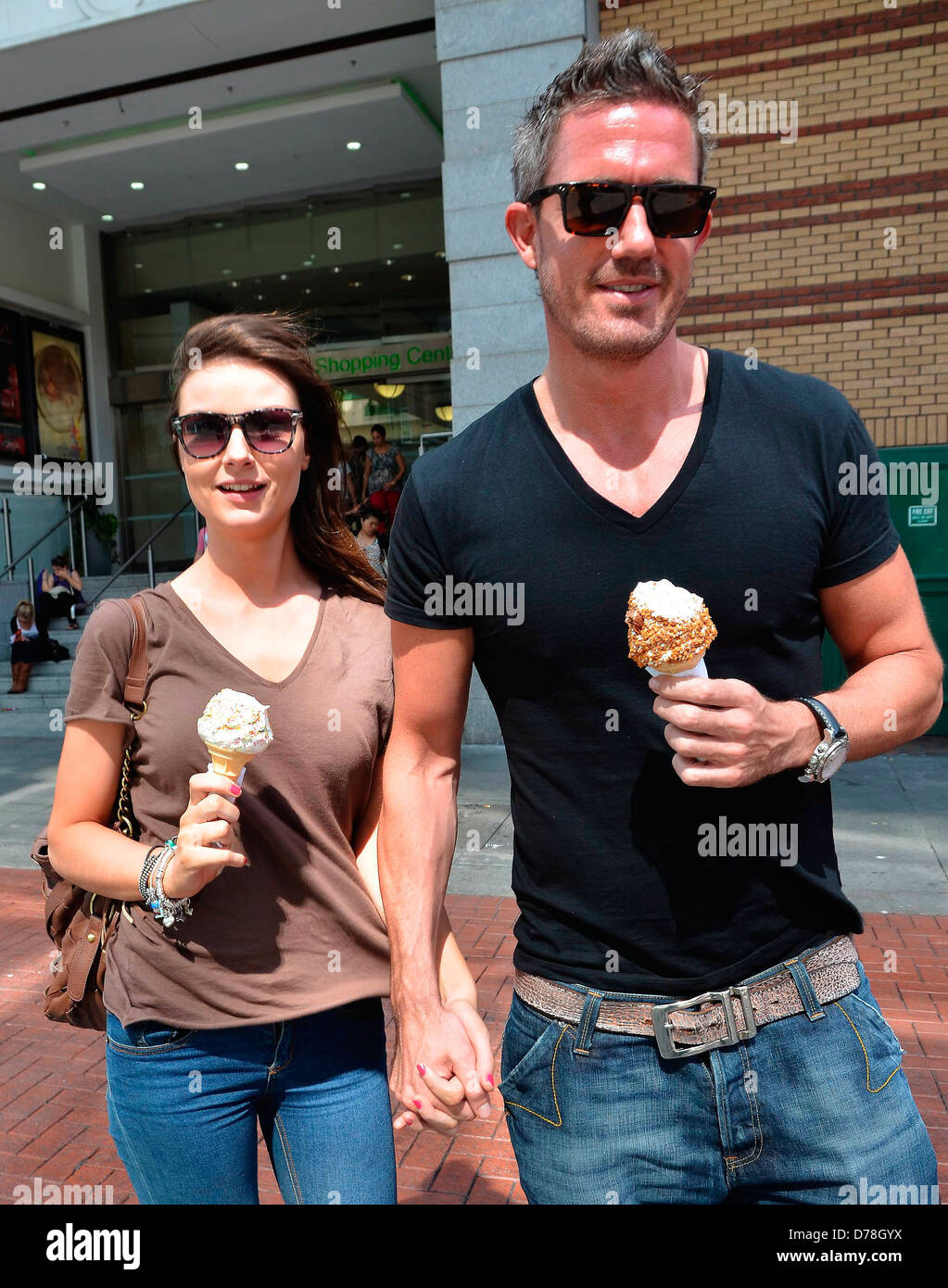 Laura Scanlon and Dave Murphy Dave Murphy and his model girlfriend ...