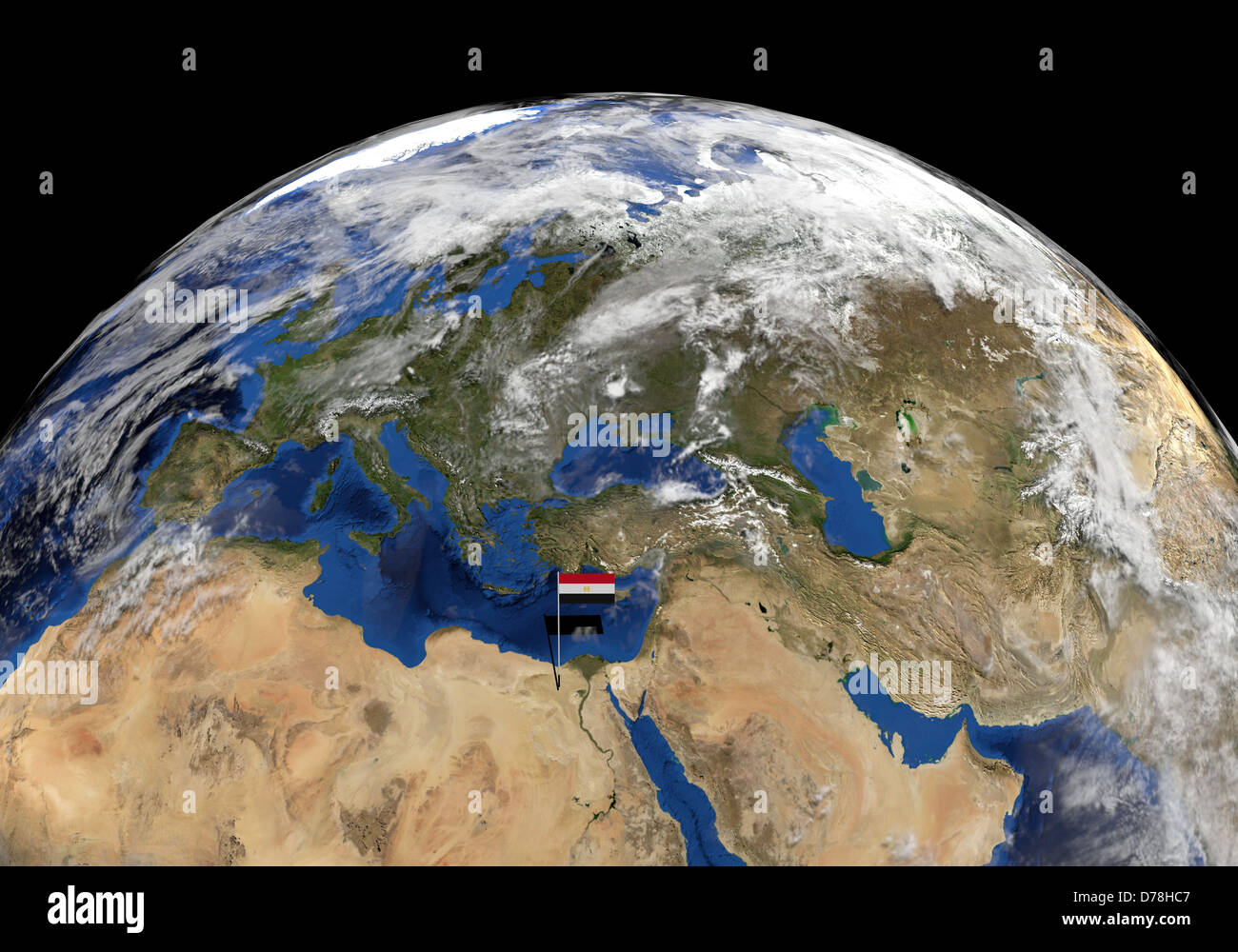 Earth egypt hi-res stock photography and images - Alamy