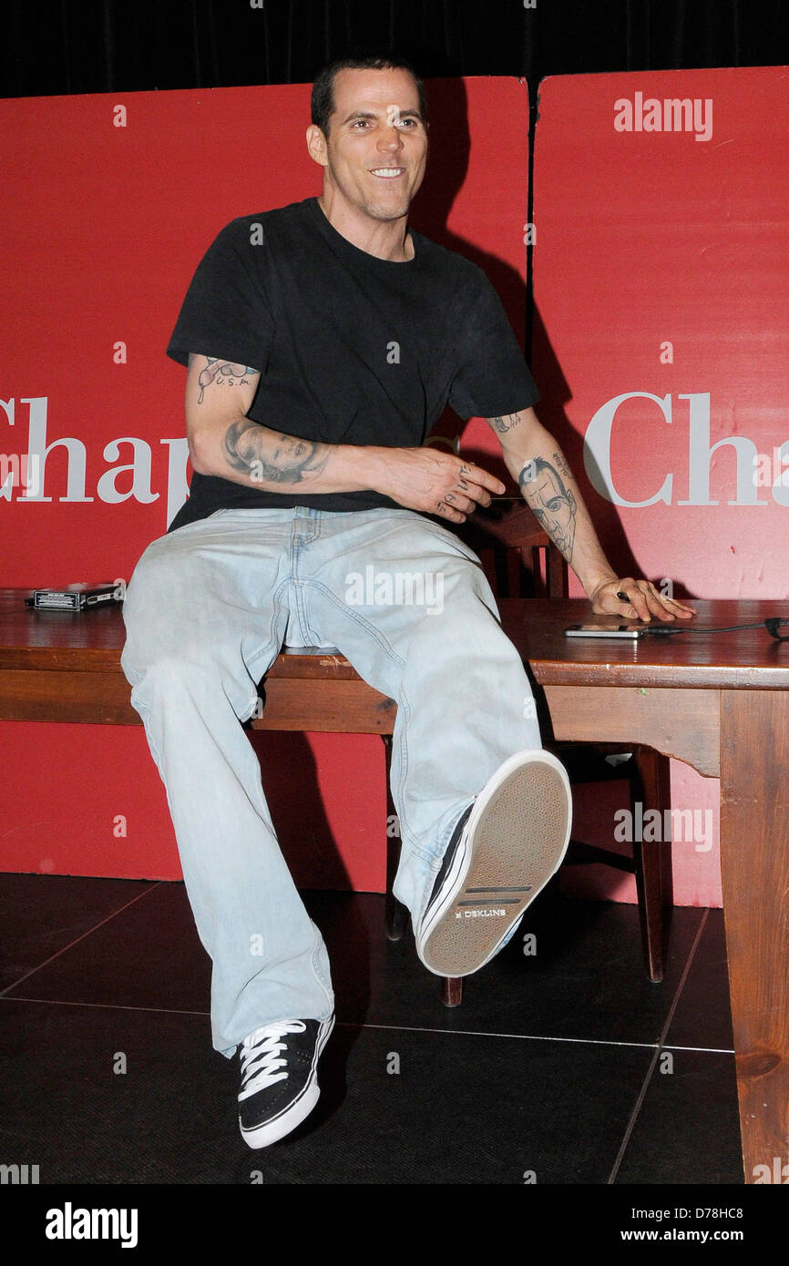 Stephen 'Steve-O' Glover signs his hilarious, harrowing and inspiring ...