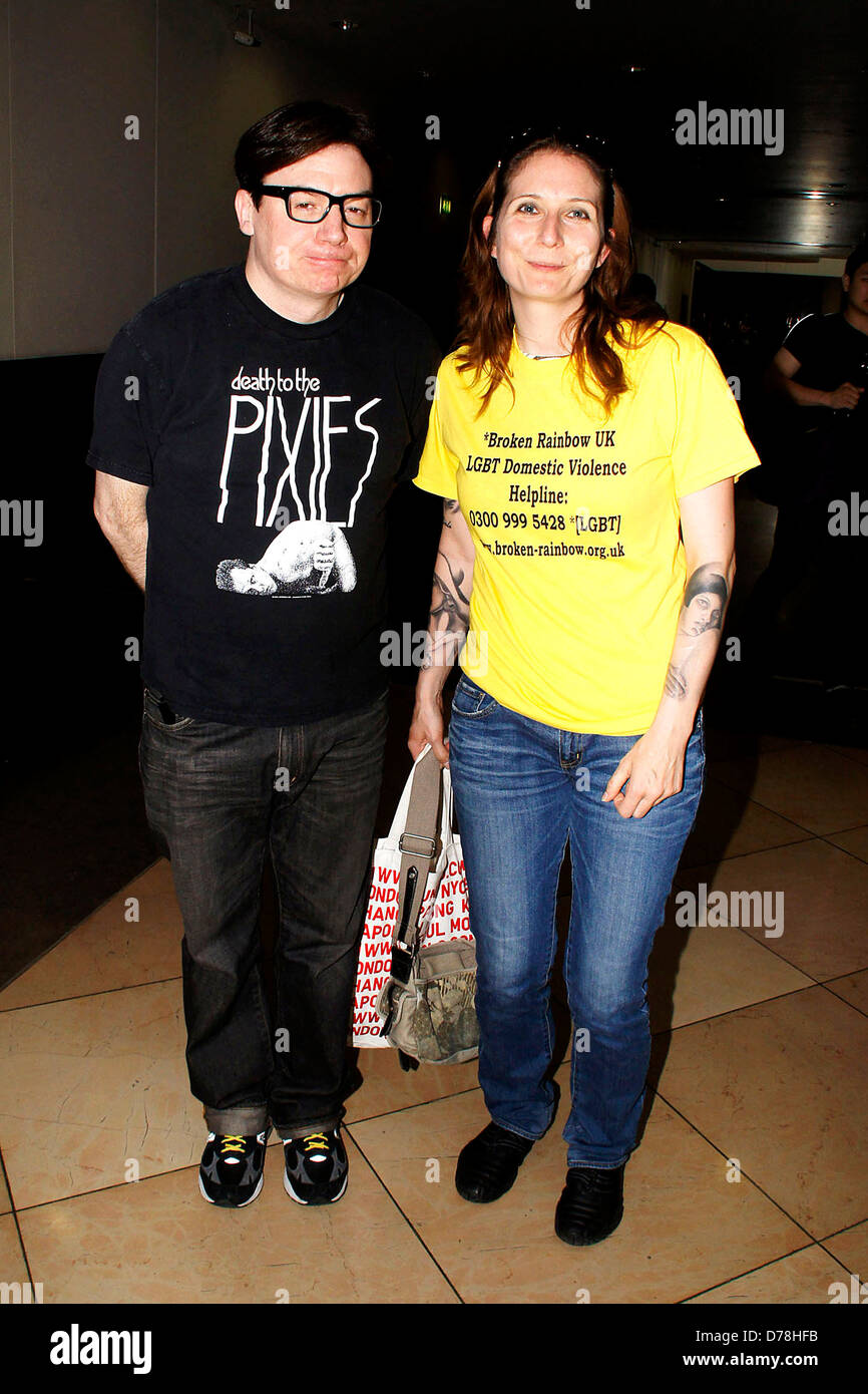 Mike Myers and Aimee White from Broken Rainbow attending a London Gay ...