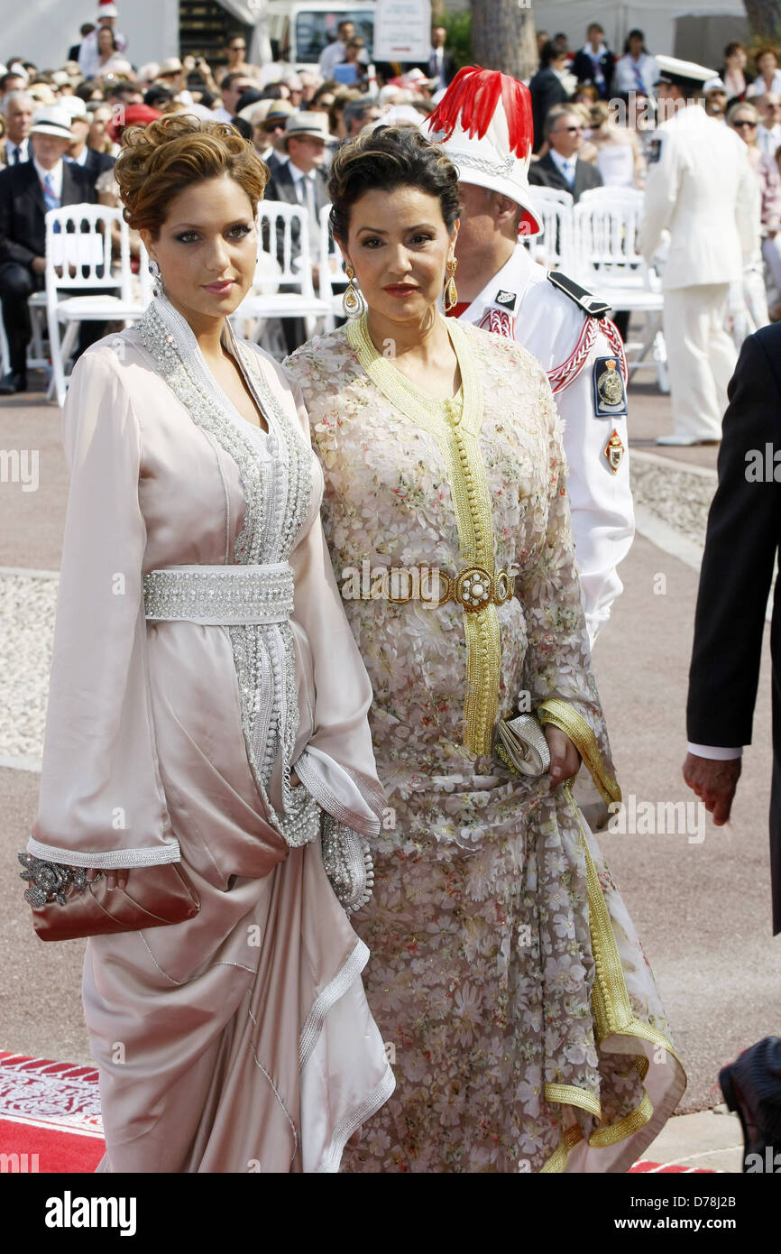 Princesses Lala Hasna and lala Soukaina Religious ceremony of the Royal ...