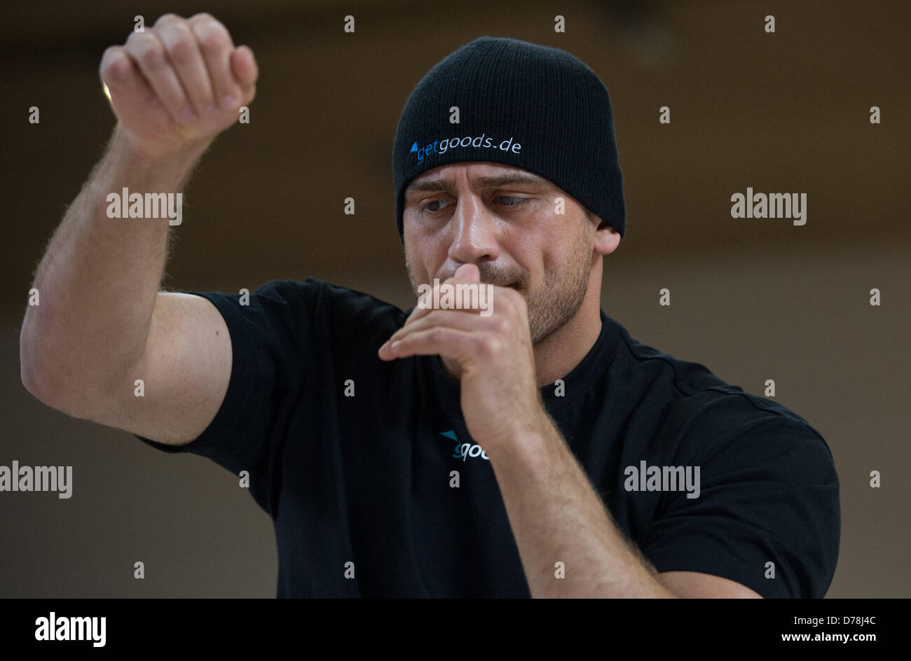 Heidelberg, Germany. 1st May 2013. The German Italian heavyweight boxer ...