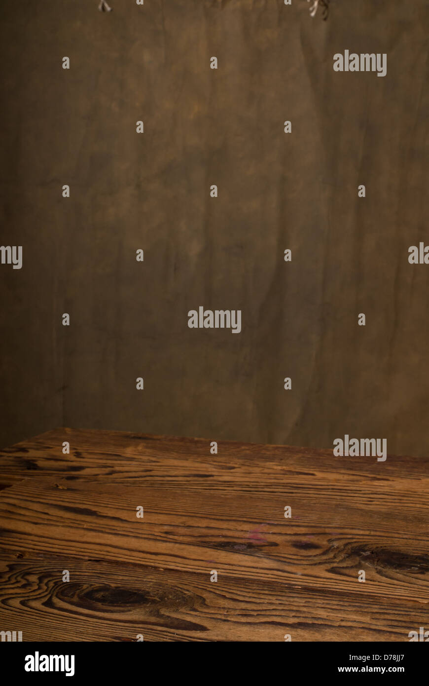 Scratched wooden desk hi-res stock photography and images - Alamy