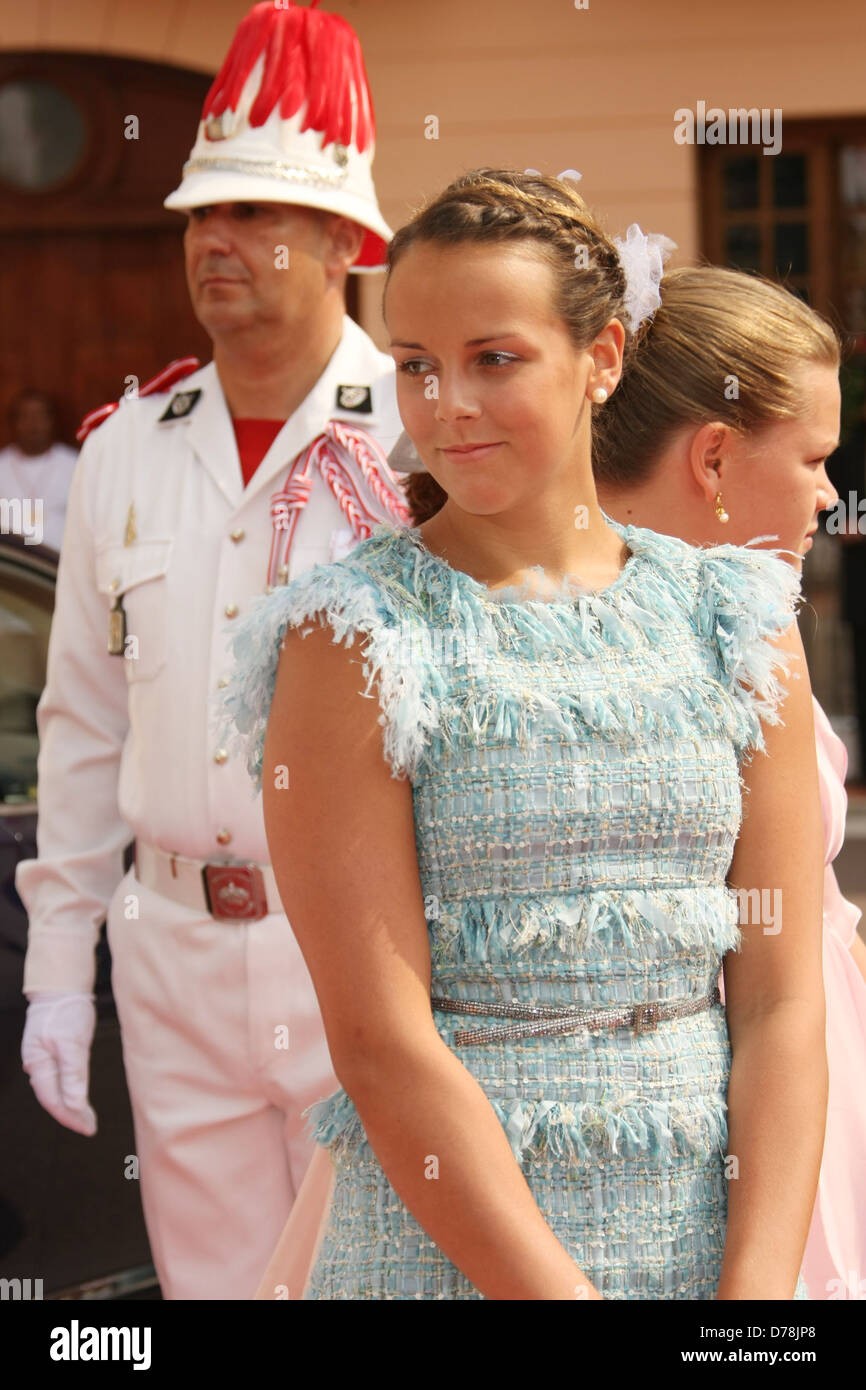 Princess Stephanie's daughter Pauline Ducruet Religious ceremony of the ...