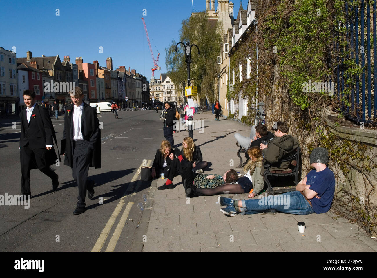 Drunk students oxford hi-res stock photography and images - Alamy