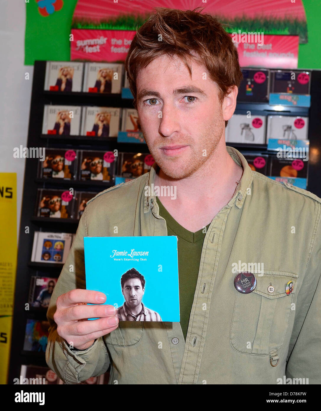 Singer Jamie Lawson performs tracks from his album 'Wasn't Expecting ...