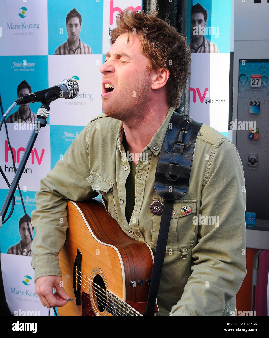 Singer Jamie Lawson performs tracks from his album 'Wasn't Expecting ...