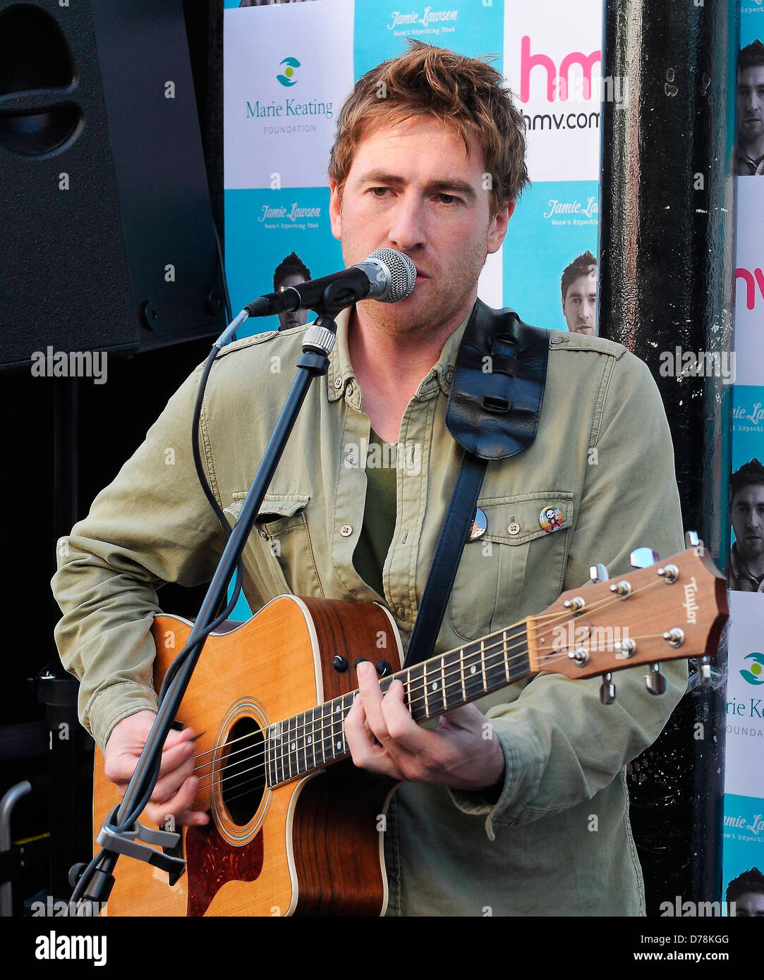 Singer Jamie Lawson performs tracks from his album 'Wasn't Expecting ...
