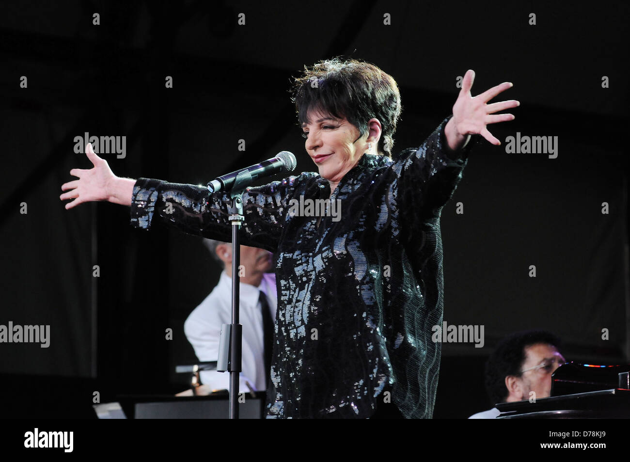 Liza Minnelli performs live in concert at Kenwood House London, England ...