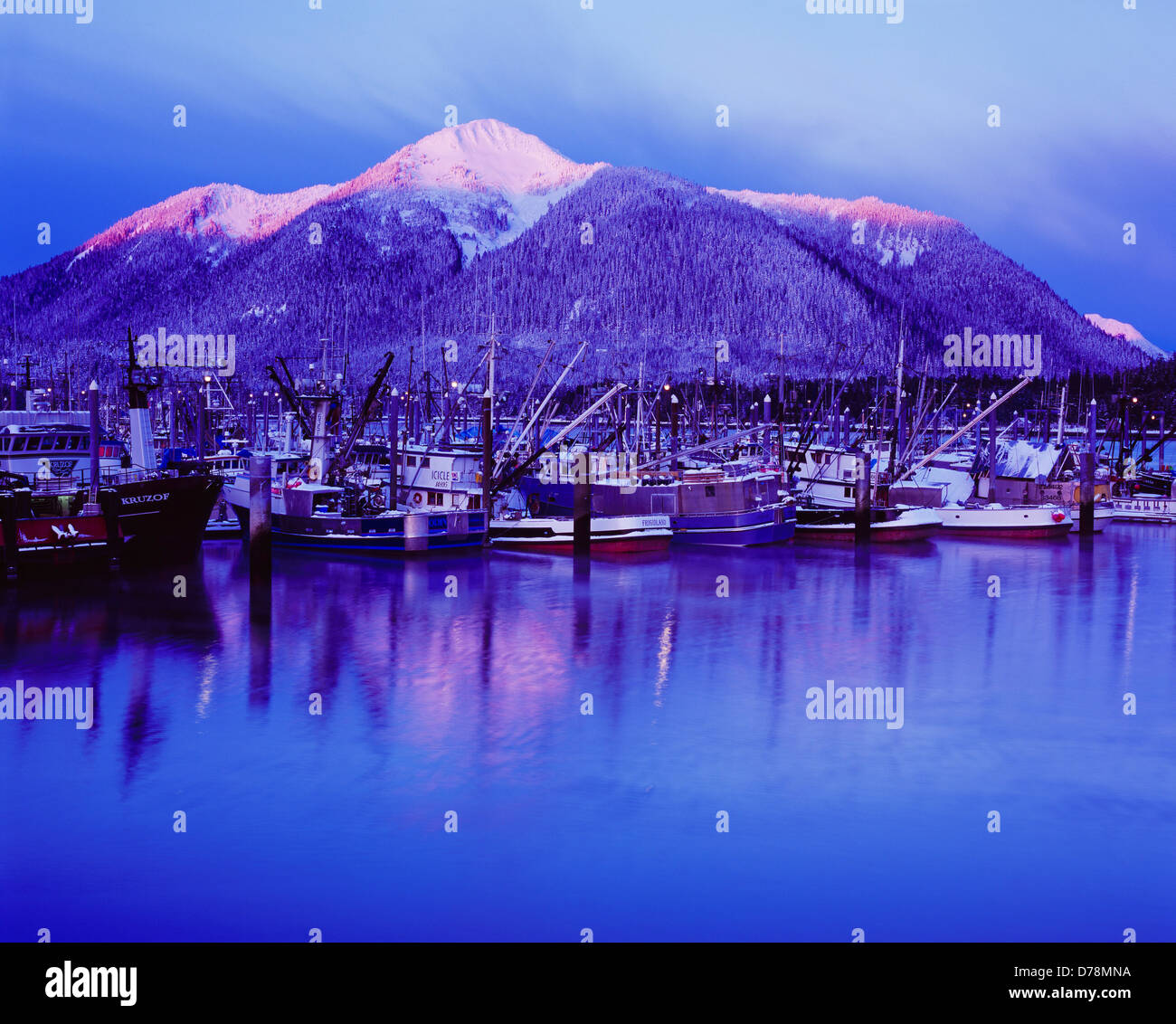 Alaska southeast wrangell island view hi-res stock photography and ...