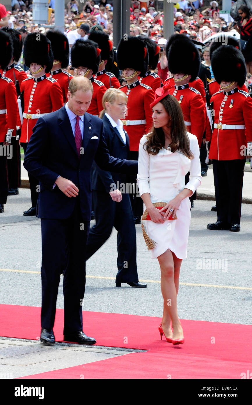 Prince william and prince catherine kate middleton royal canada hi-res ...