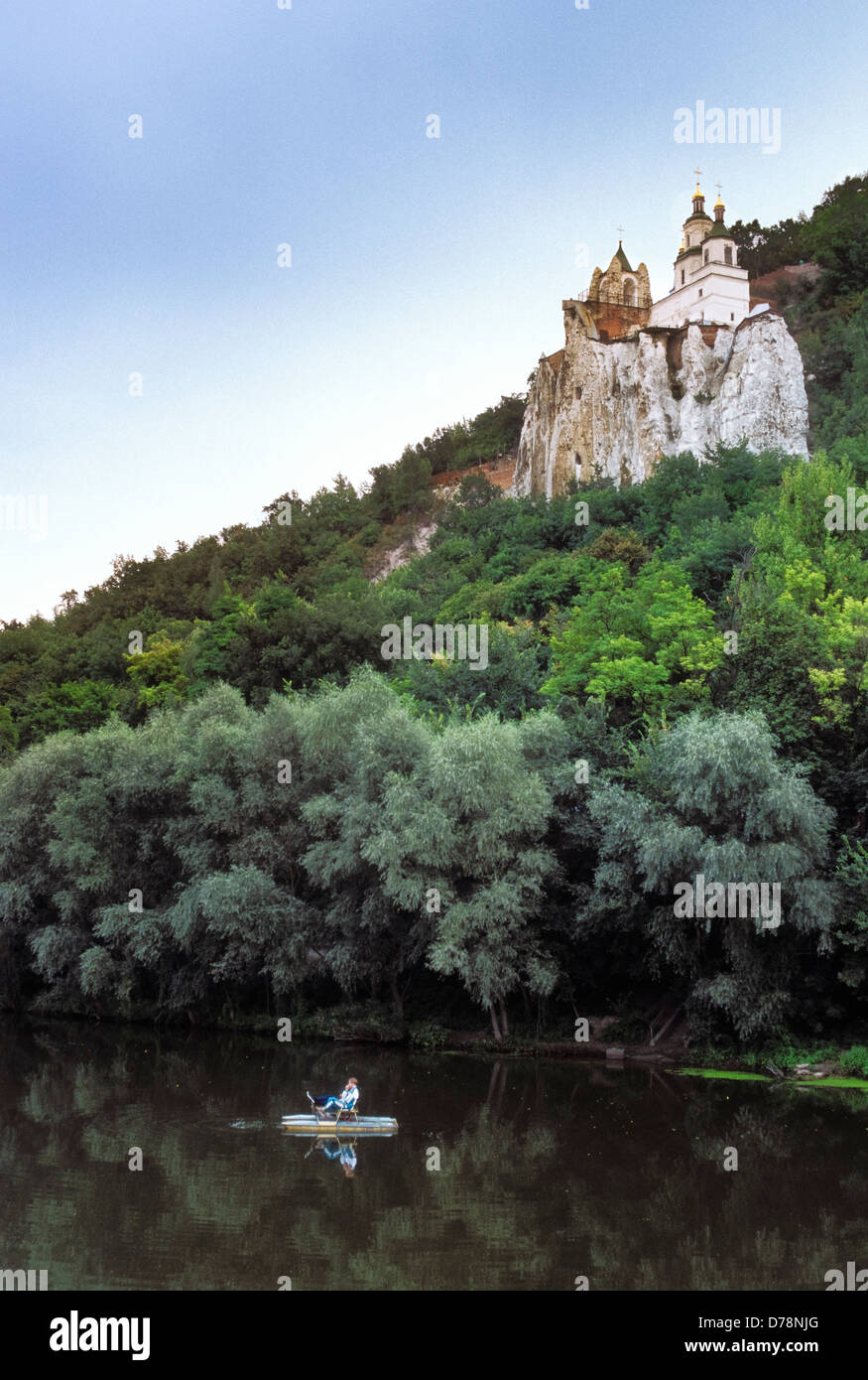 Svyatogorsk monastery, Donetsk region, Ukraine Stock Photo - Alamy