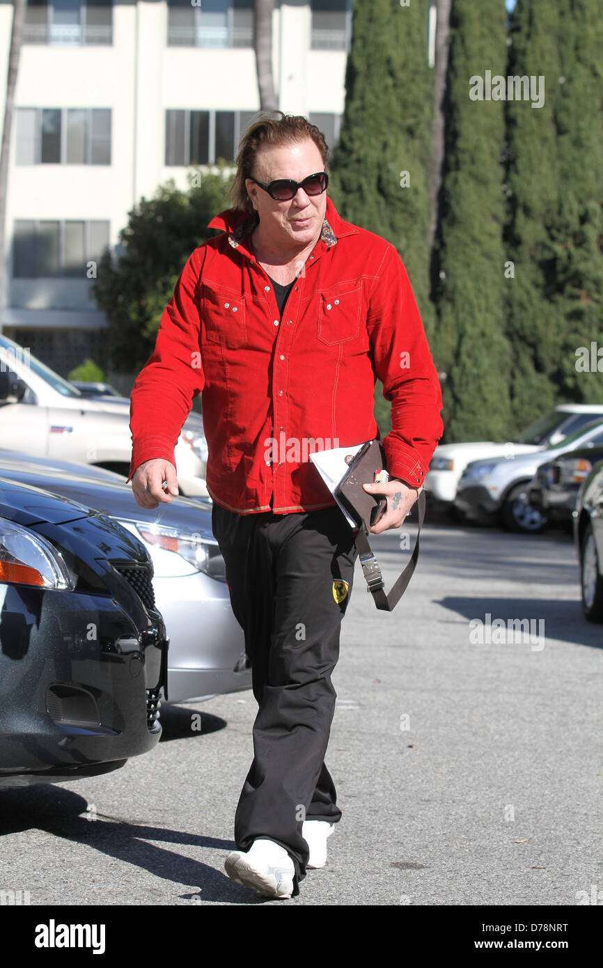 Mickey rourke in hi-res stock photography and images - Alamy