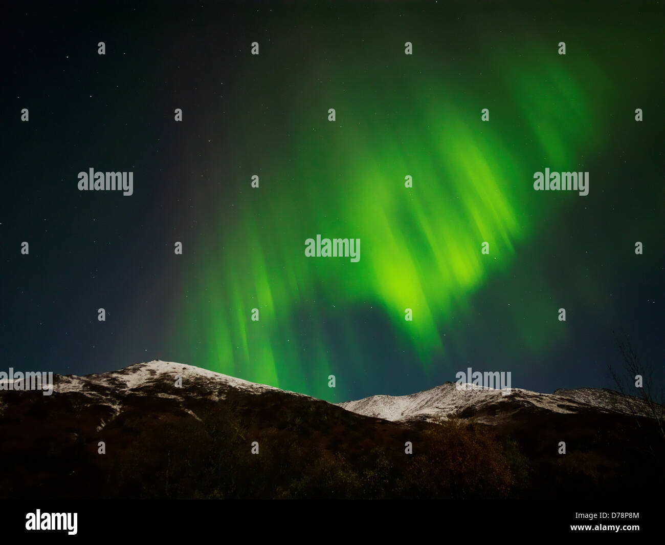 Alaska aurora october hi-res stock photography and images - Alamy