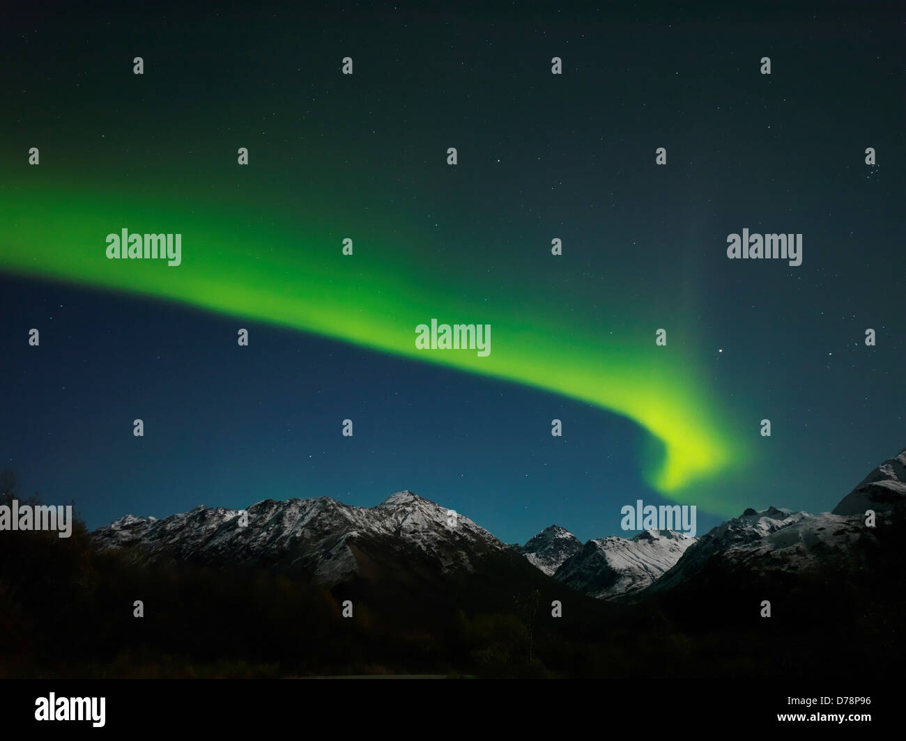 Alaska aurora october hi-res stock photography and images - Alamy