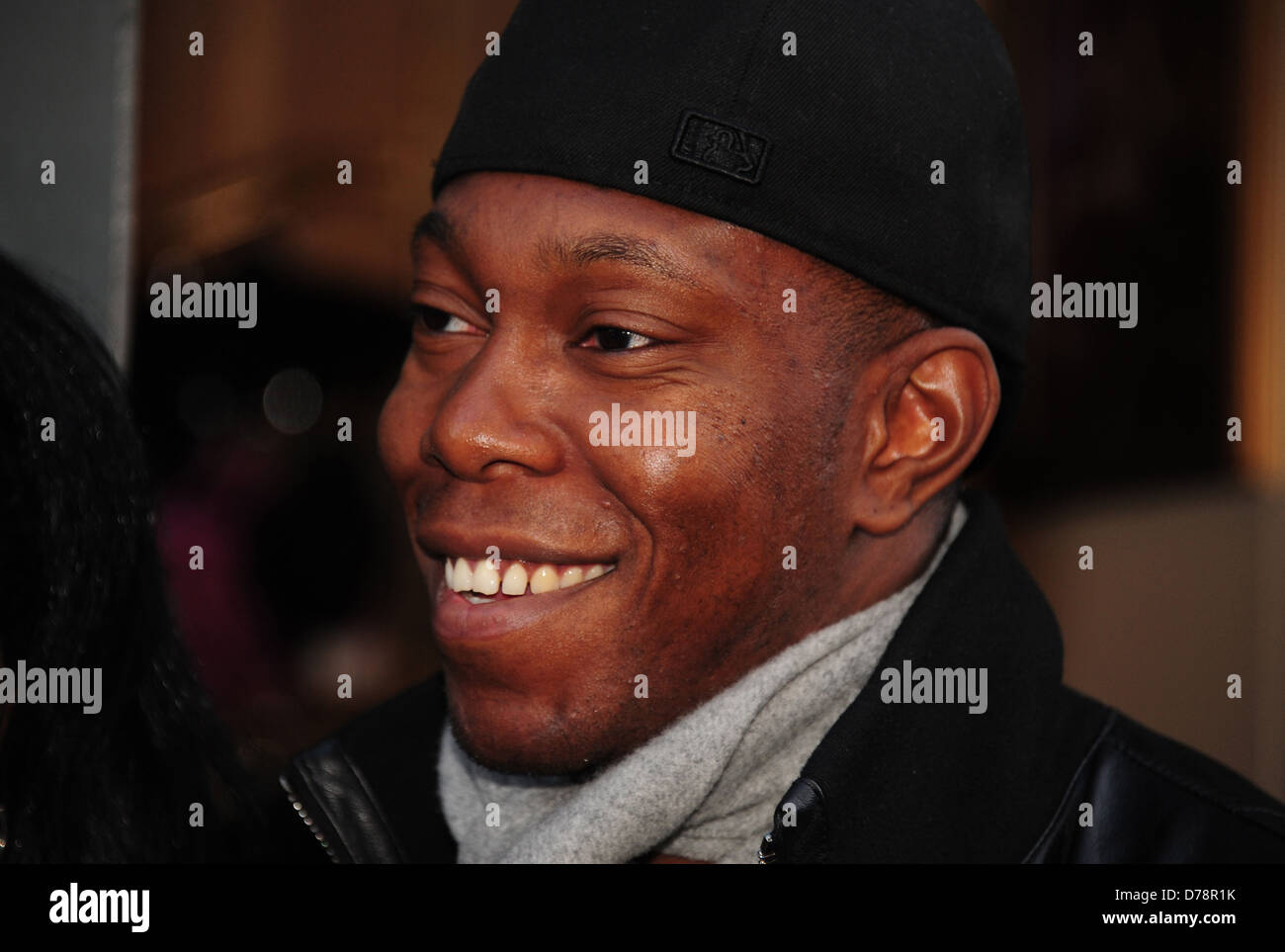 Dizzee Rascal shopping at the opening of 'Boxpark', a pop-up shopping ...