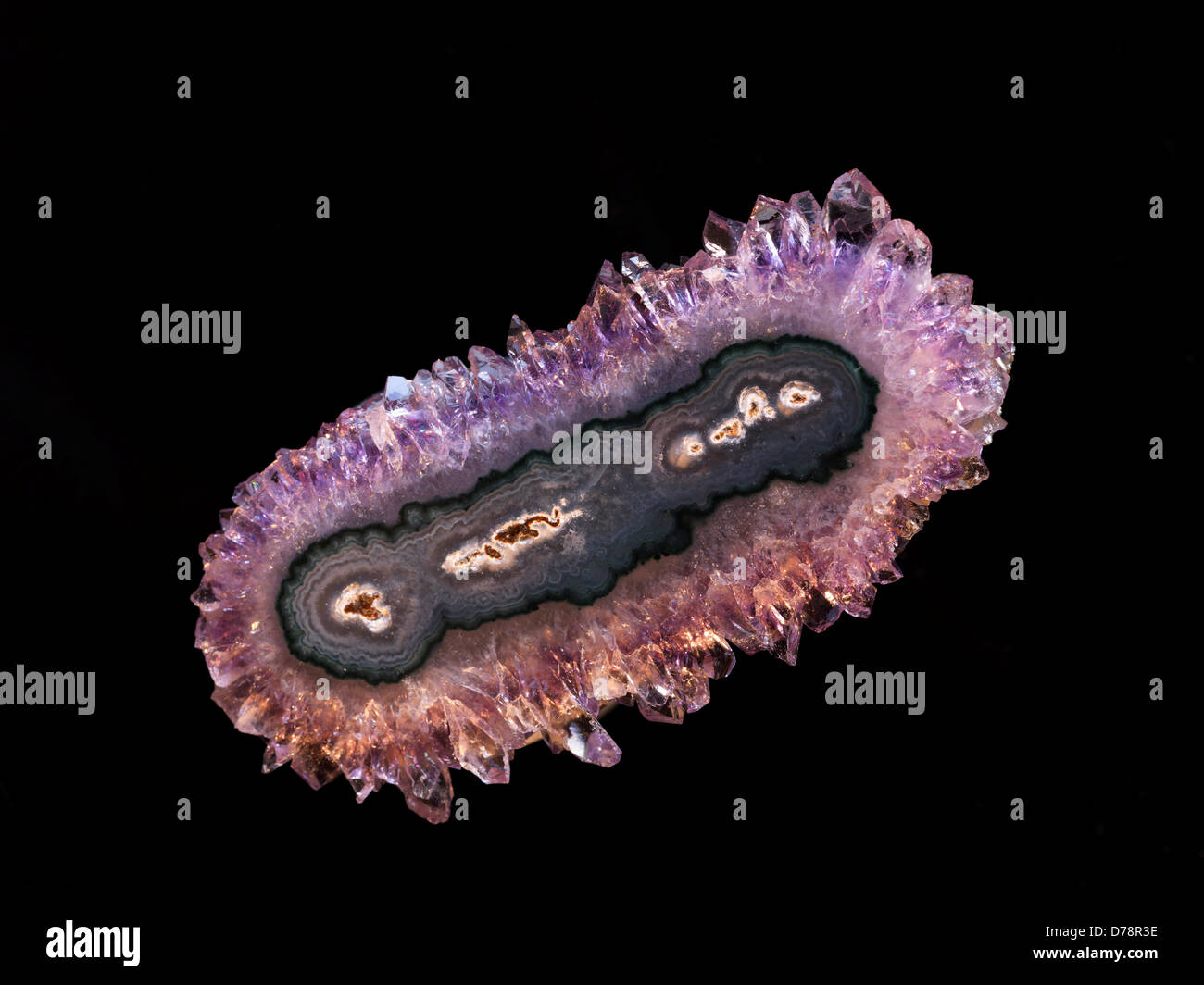 Cut geode hi-res stock photography and images - Alamy