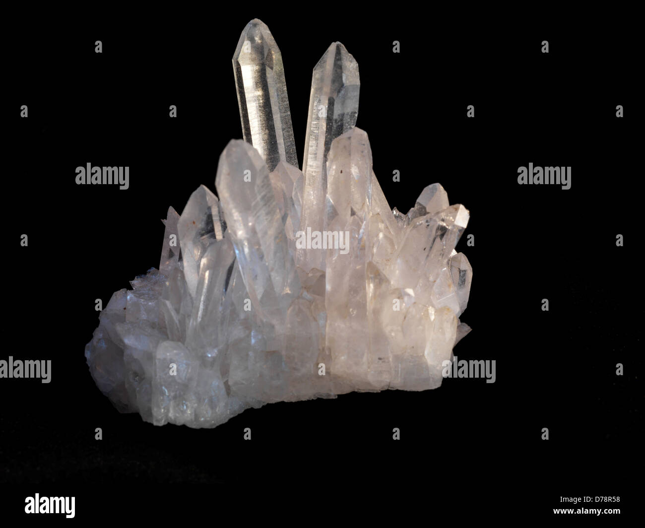 Clear Quartz Crystal High Resolution Stock Photography and Images - Alamy