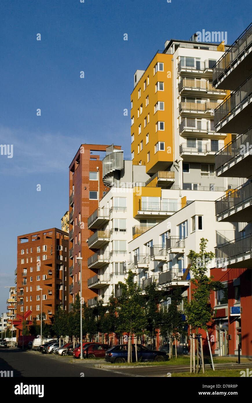 new buildings in Prague Stock Photo - Alamy