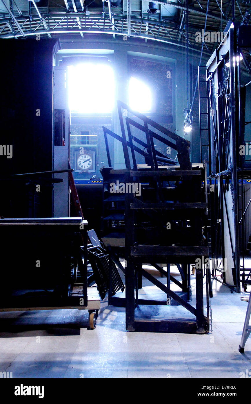 Atmosphere A preview of the Scarlet & Gray Stage, a full-scale replica ...