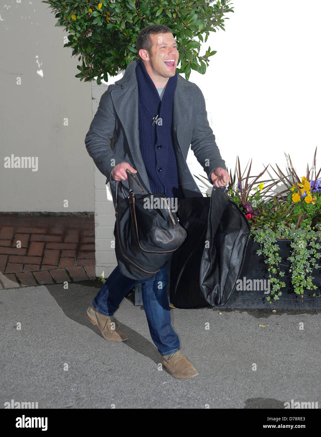 Dermot O'Leary 'The X Factor' judges and finalists leave the studios ...
