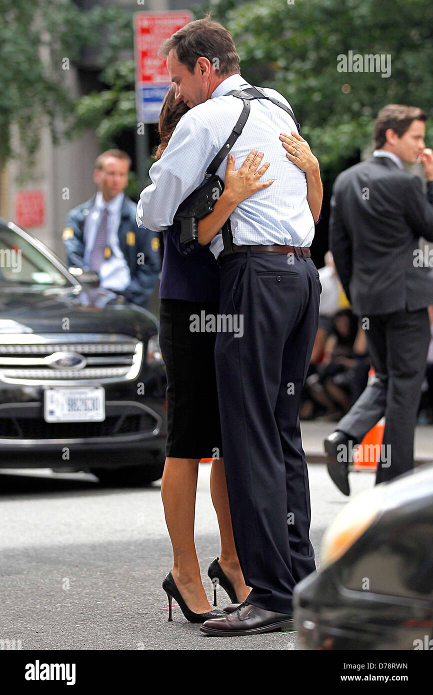 Tiffani thiessen on set white hi-res stock photography and images - Alamy