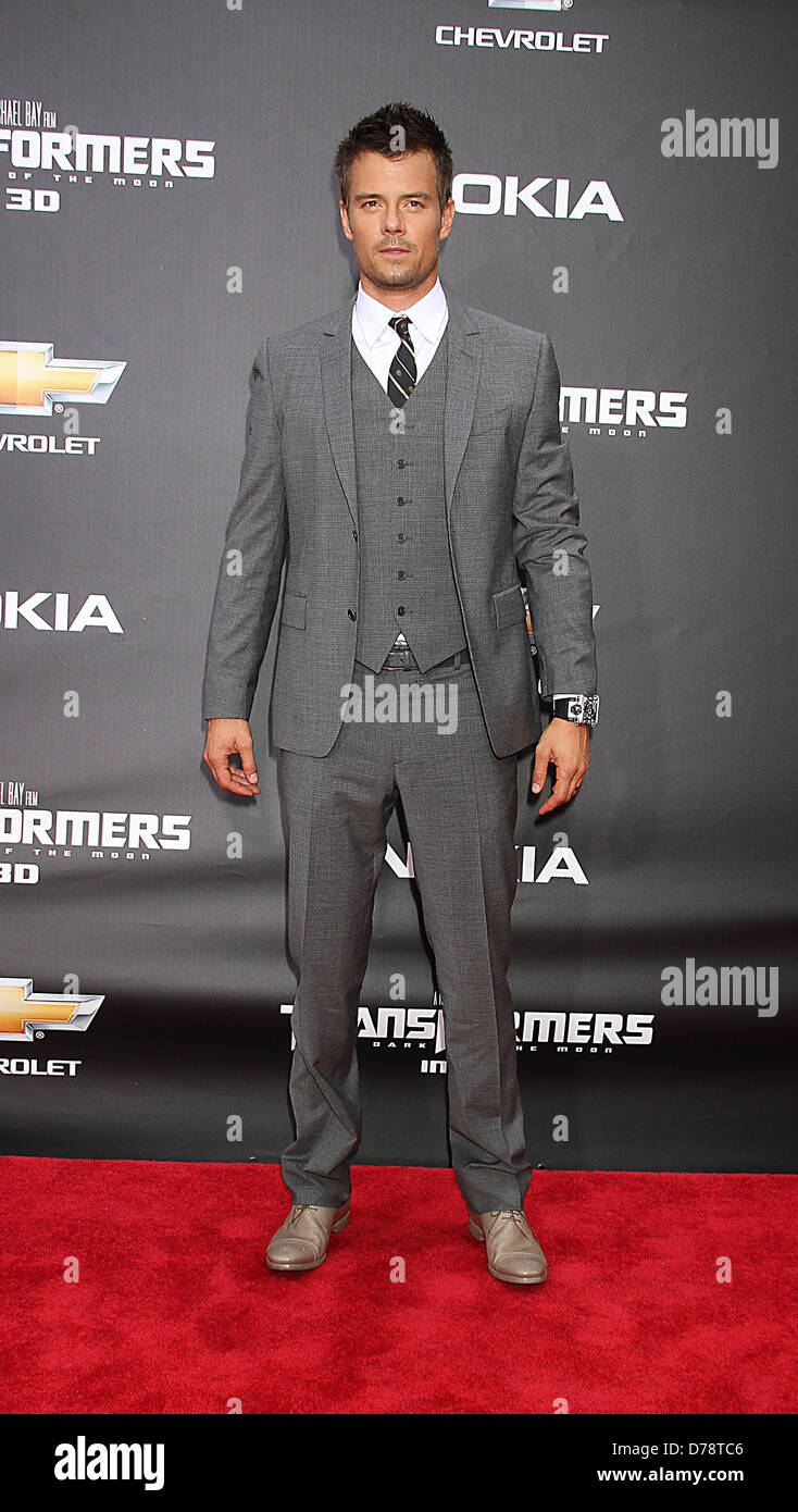 Josh Duhamel New York premiere of 'Transformers: Dark of the Moon' at ...