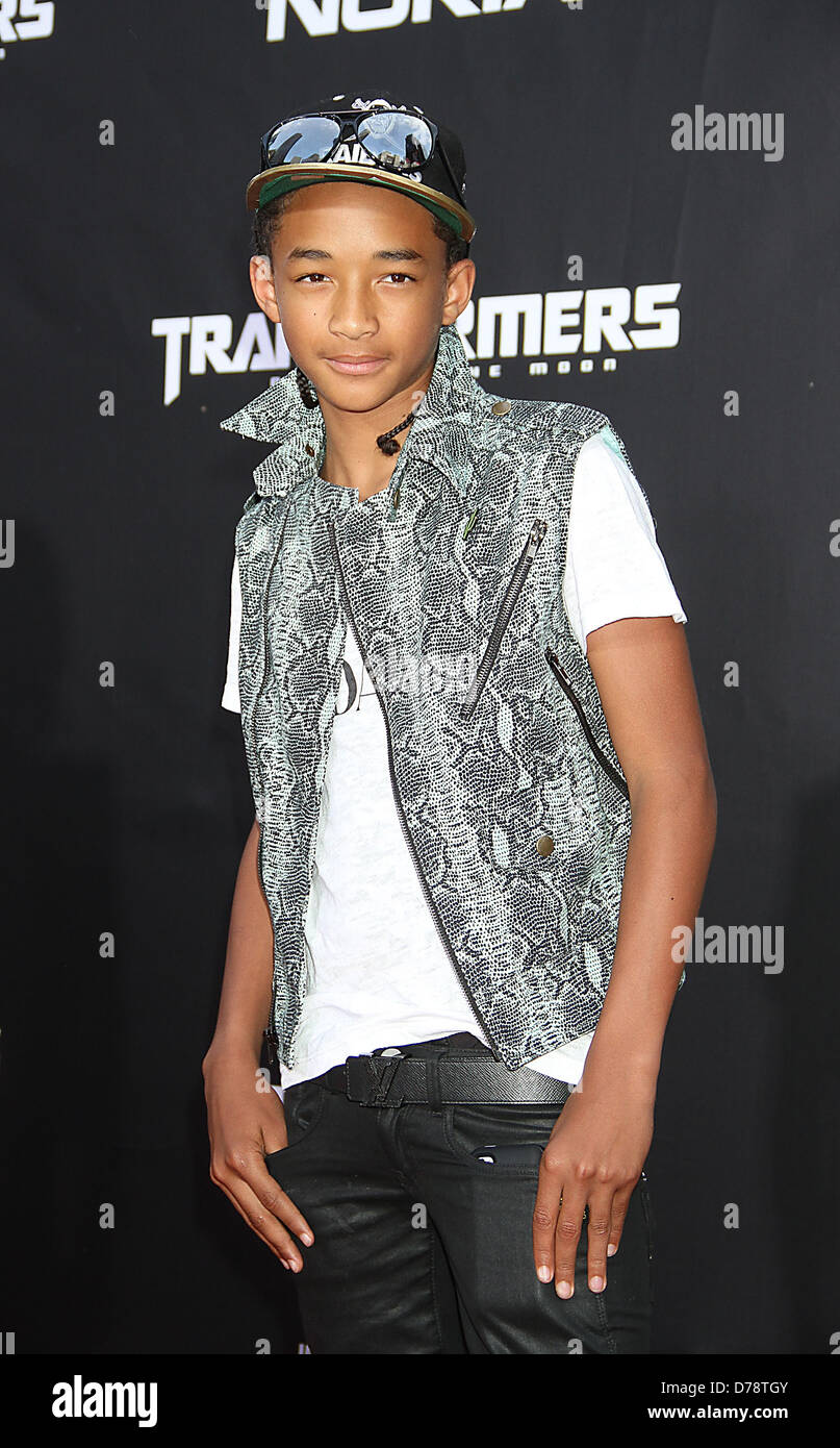 Jaden Smith New York premiere of 'Transformers: Dark of the Moon' at ...