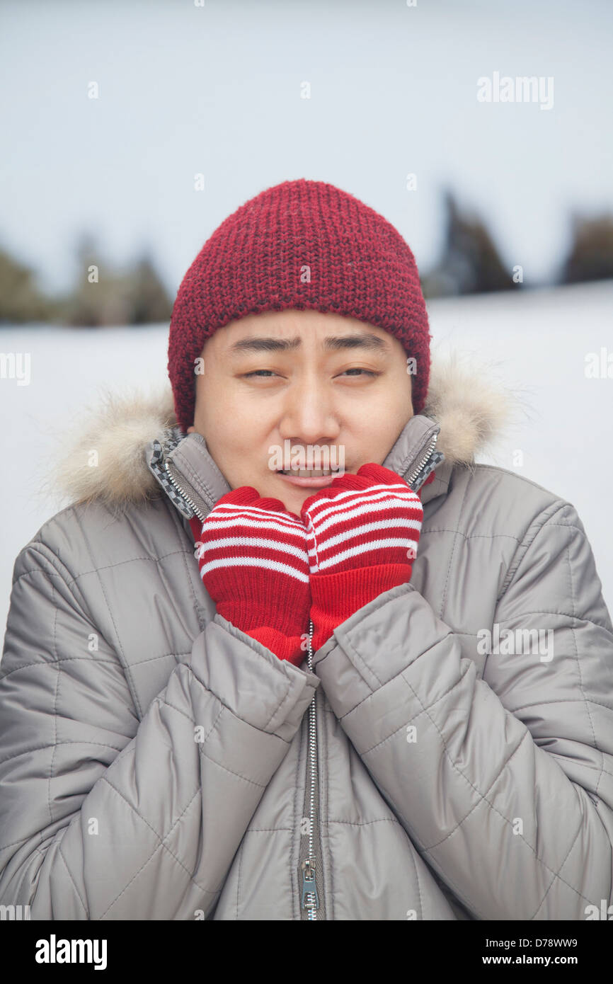 Real Person Shivering