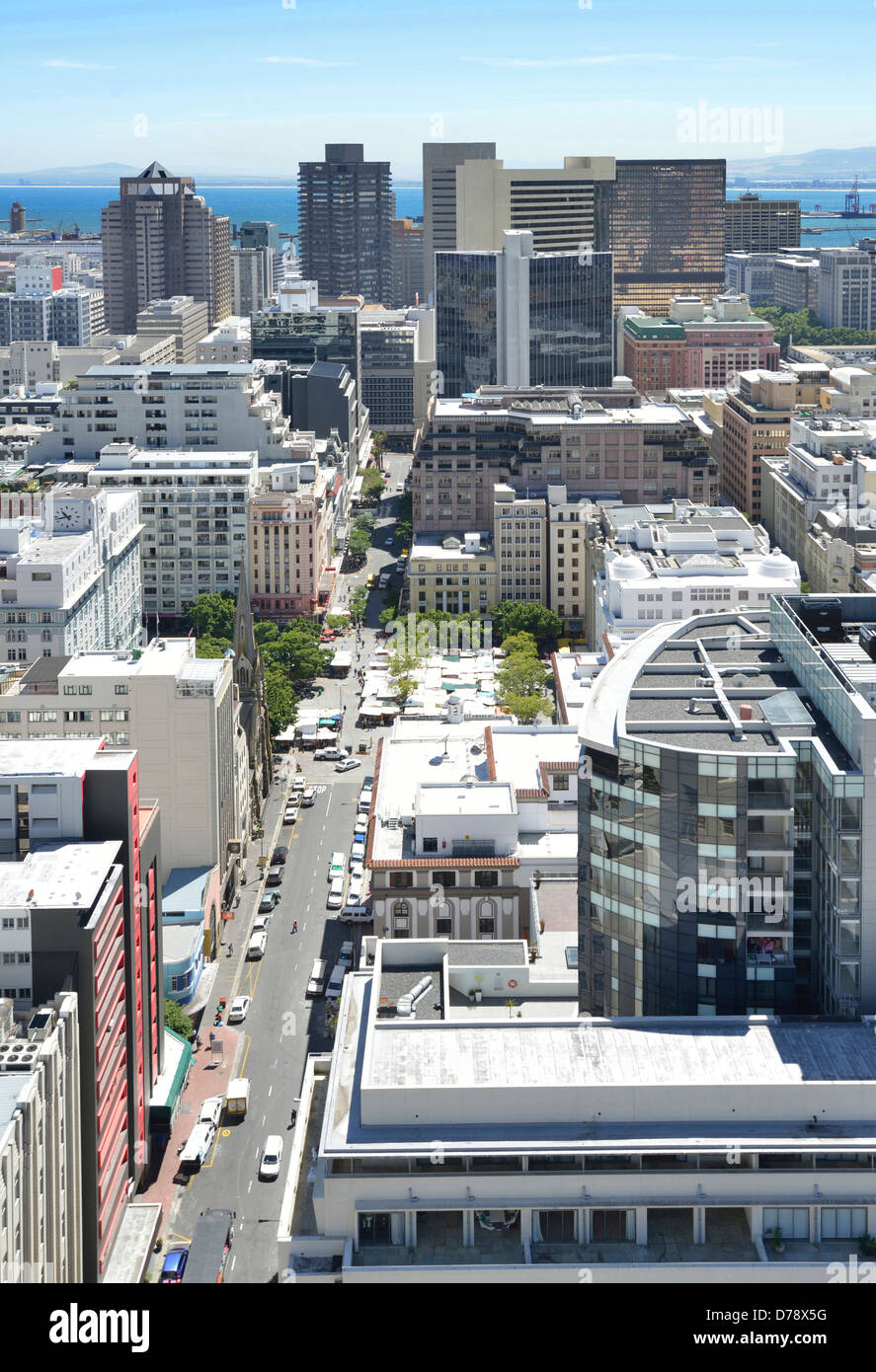 Cape Town V&A Waterfront with Table Mountain Stock Photo - Alamy