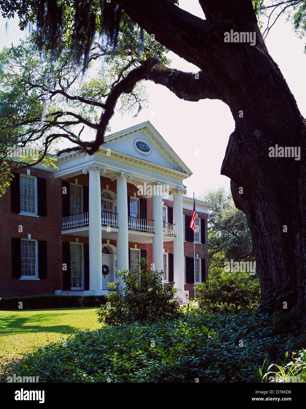 Auburn mansion red brick built by architect Levi Weeks Judge Lyman G ...