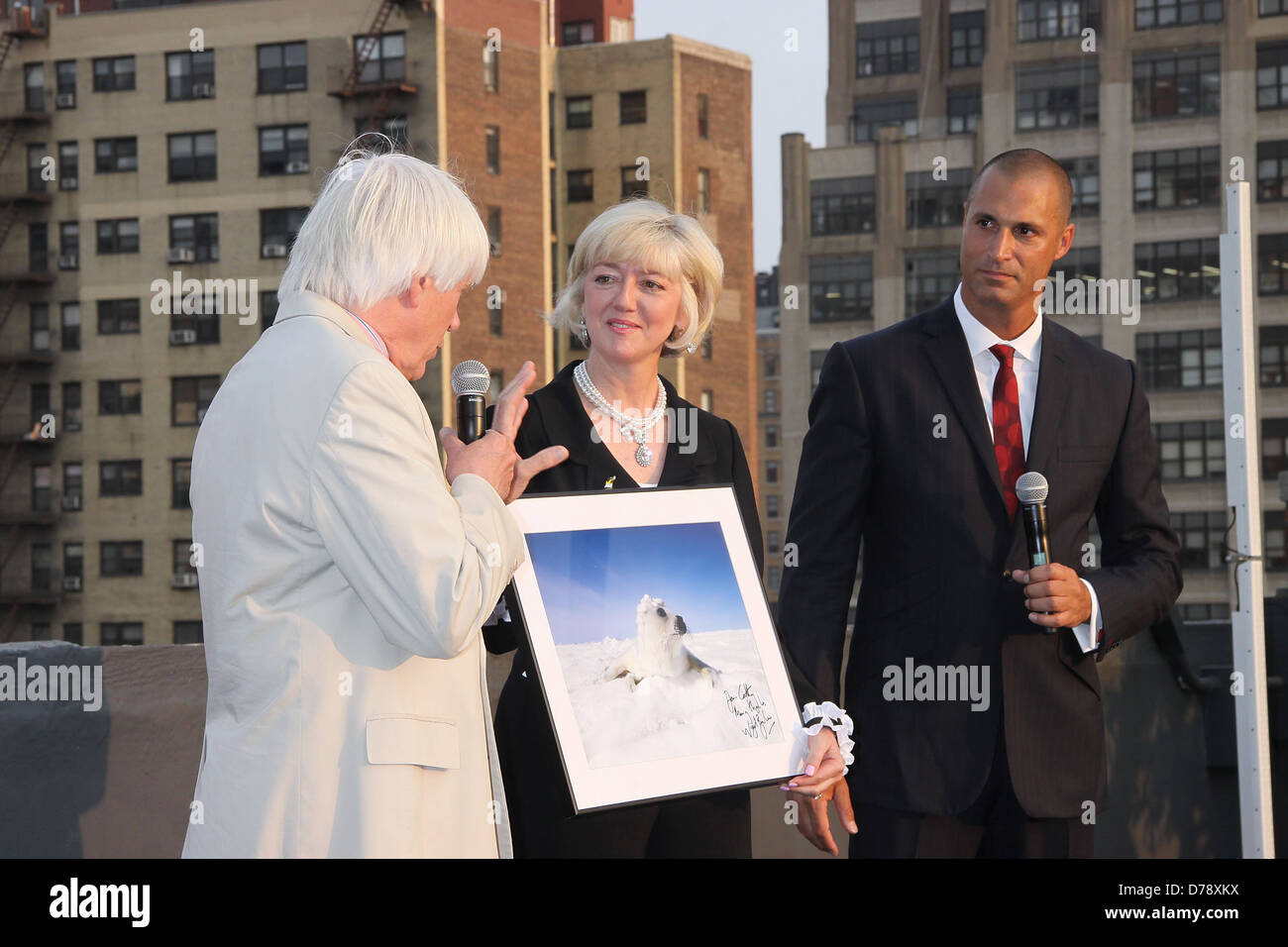 Dr. John Grandy, Cathy Kangas and Nigel Barker The Humane Society of ...