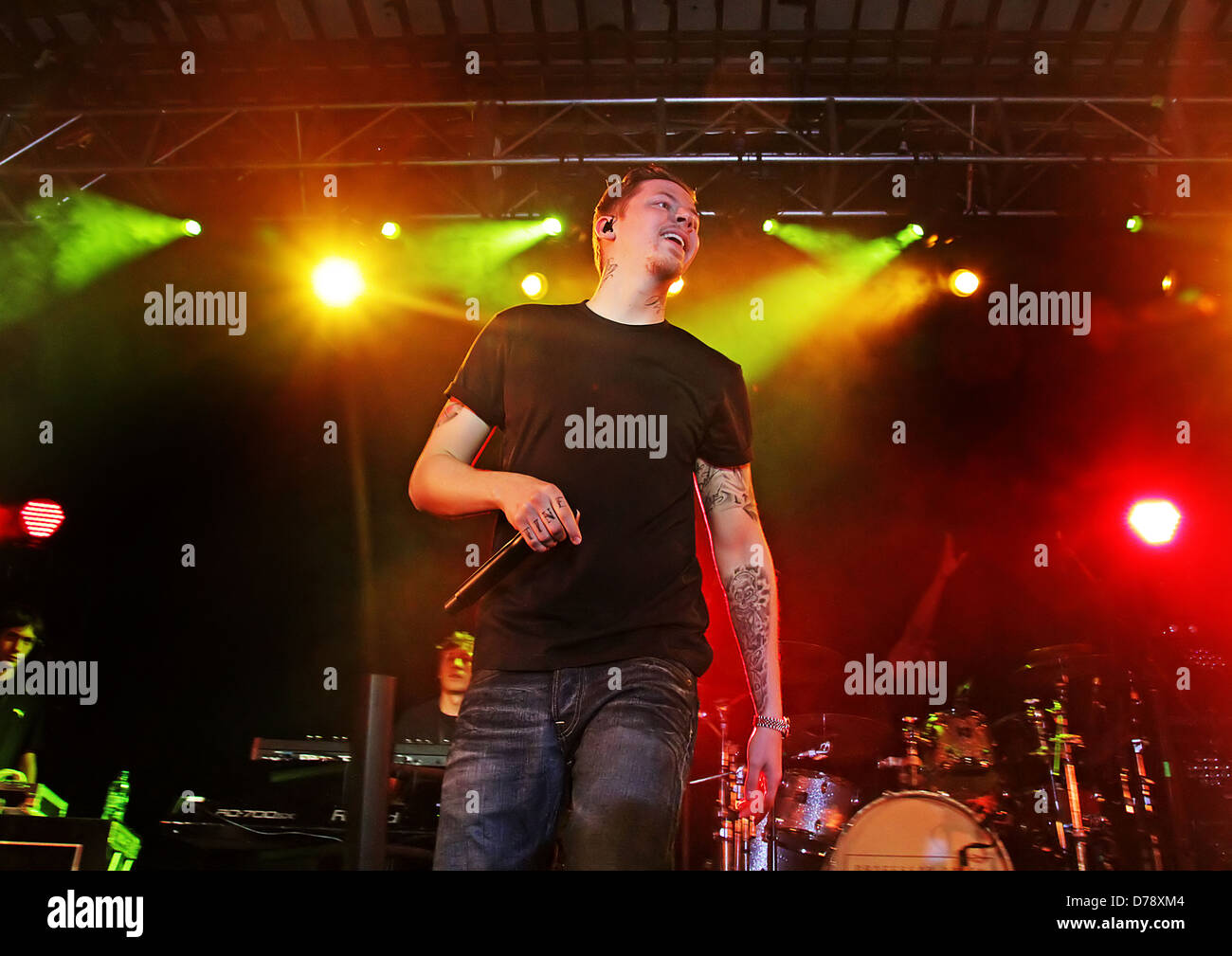 Professor Green performing at Liverpool University Mountford Hall ...