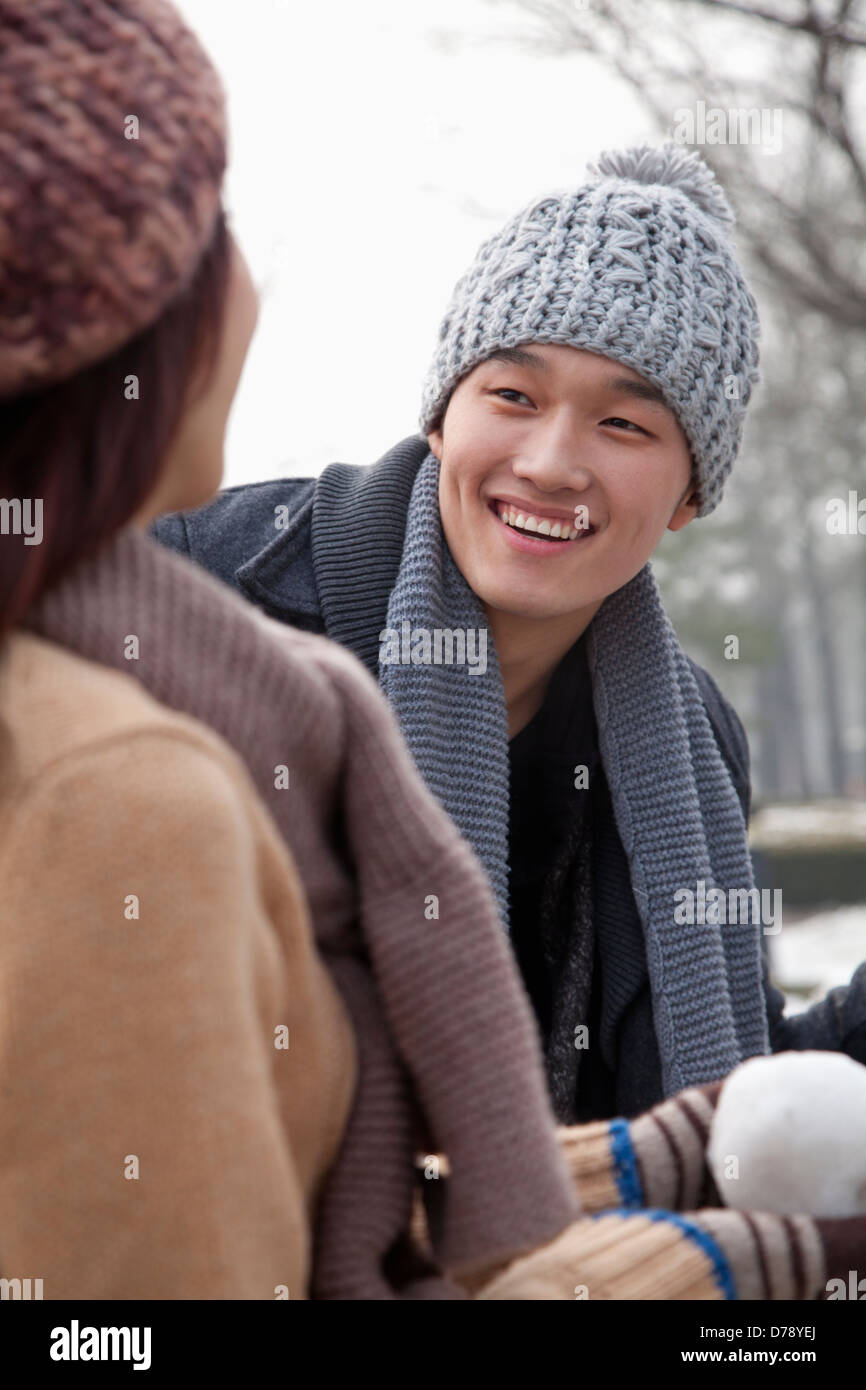 Cold day out playing hi-res stock photography and images - Alamy