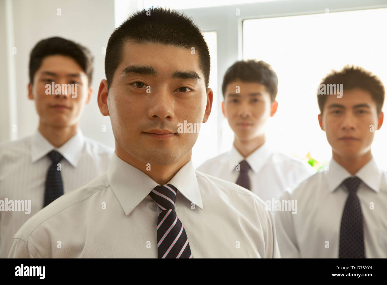 Businessmen in the office, portrait Stock Photo - Alamy